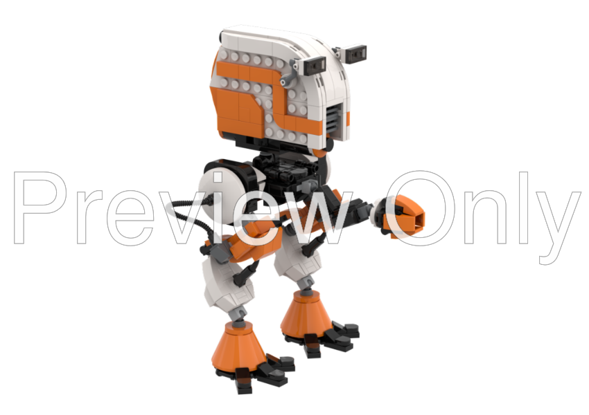 Lego Moc Loop Bot Tales From The Loop By Brickfolk Rebrickable