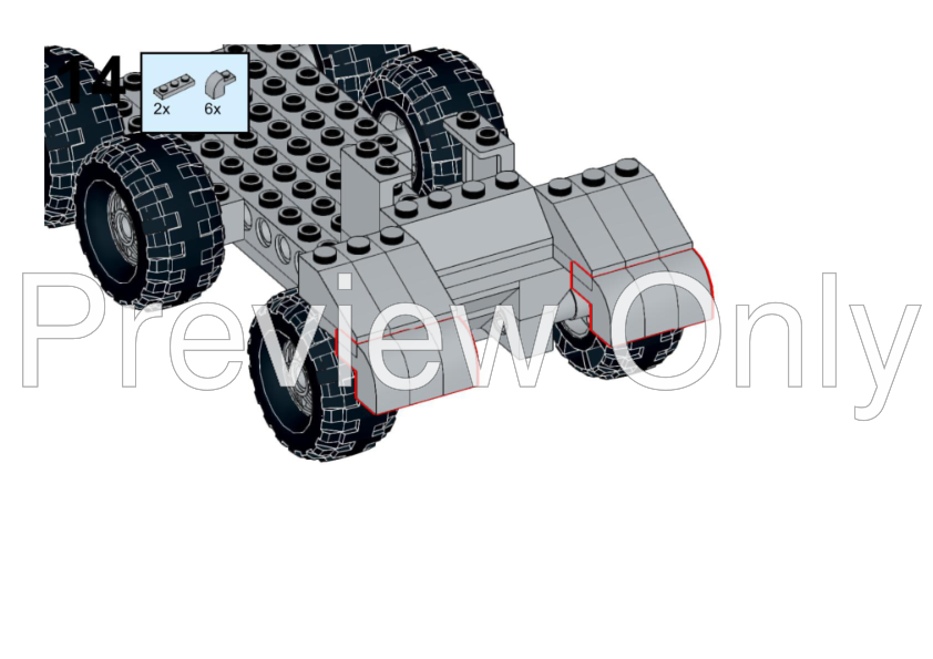 LEGO MOC C&C Tiberium Wars GDI APC by tomglock | Rebrickable - Build ...