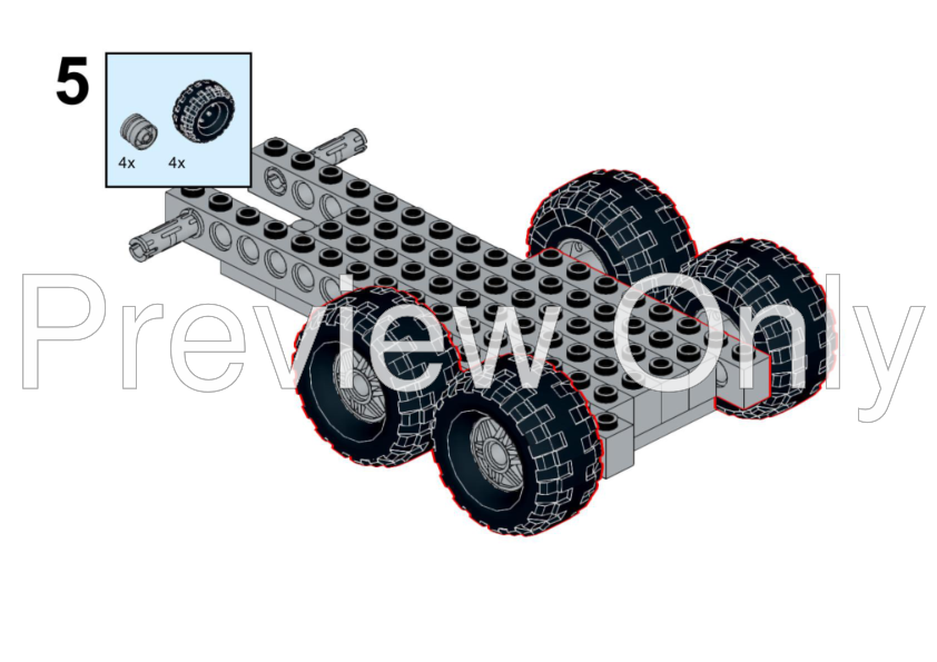 LEGO MOC C&C Tiberium Wars GDI APC by tomglock | Rebrickable - Build ...