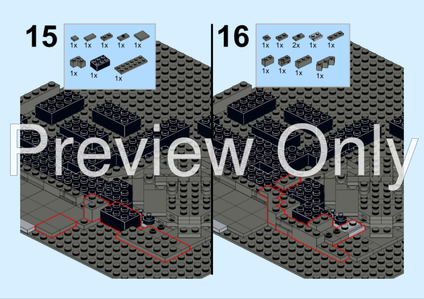 LEGO MOC Market Square by Black-Mantled Builder | Rebrickable - Build ...