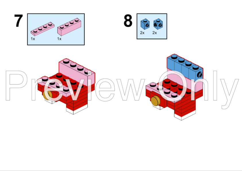 LEGO MOC Marty McFly 1885 "Clint Eastwood" Brickheadz by FMbricks ...