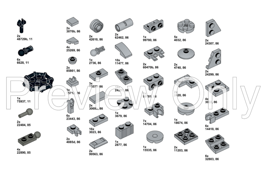 Lego Moc Friendly Bot By Brickfolk Rebrickable Build With Lego