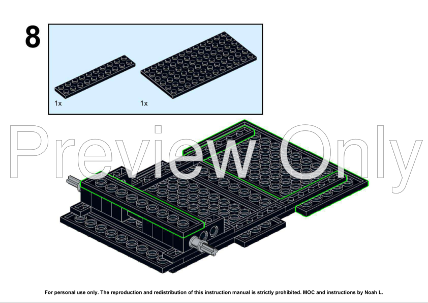 LEGO MOC Mercedes-AMG G63 (W464) by noahl | Rebrickable - Build with LEGO