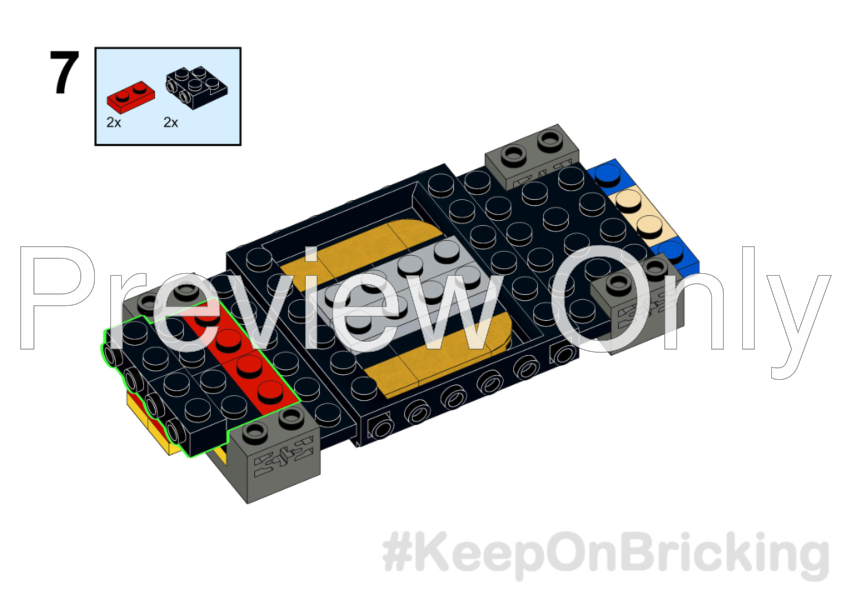 LEGO MOC 76899 HuraTruck by Keep On Bricking | Rebrickable - Build with ...