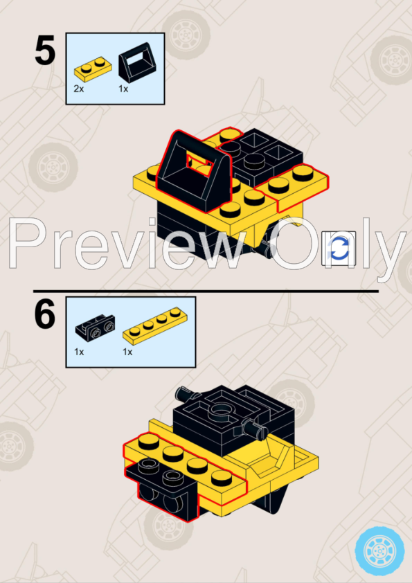 LEGO MOC Reliant Regal Supervan by De_Marco | Rebrickable - Build with LEGO