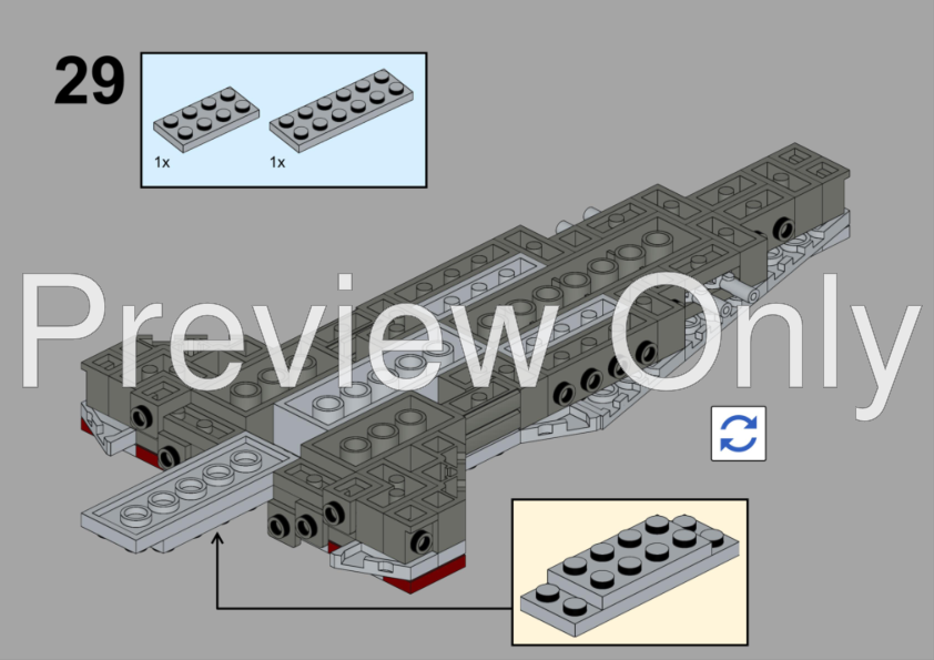 LEGO MOC Mini Venator Republic Attack Cruiser (with stand) by VVJ21 ...