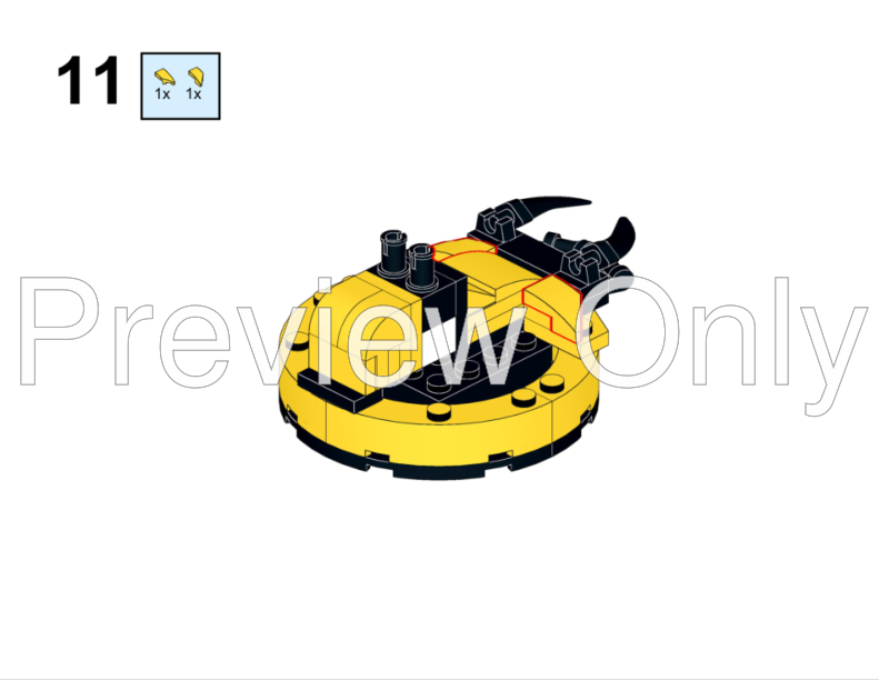 LEGO MOC Locust Borer Beetle by acj76 | Rebrickable - Build with LEGO