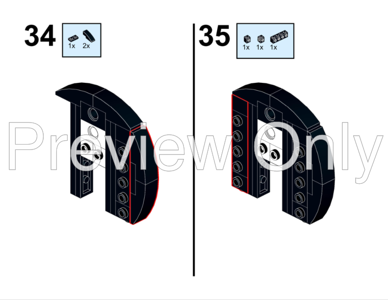 LEGO MOC Locust Borer Beetle by acj76 | Rebrickable - Build with LEGO