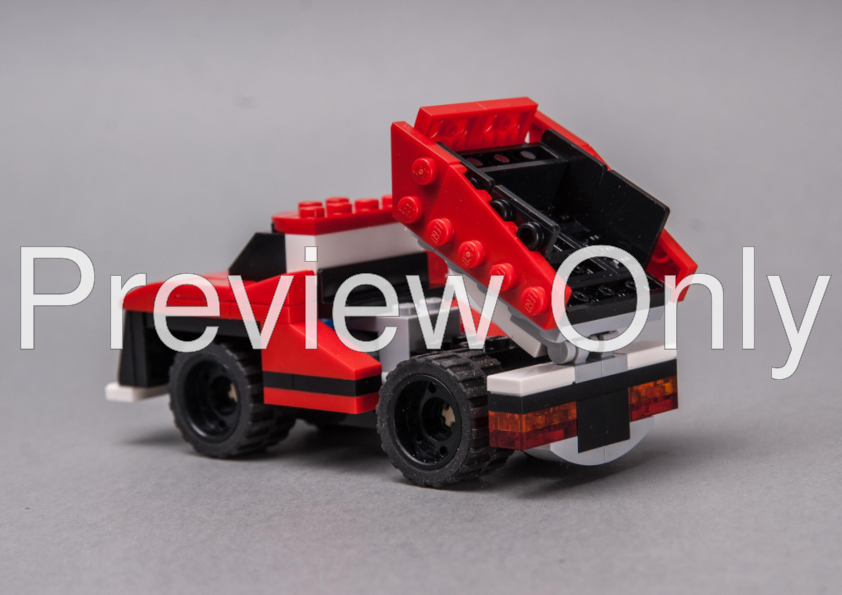 LEGO MOC 31100 Red Dump Truck by Keep On Bricking | Rebrickable - Build ...