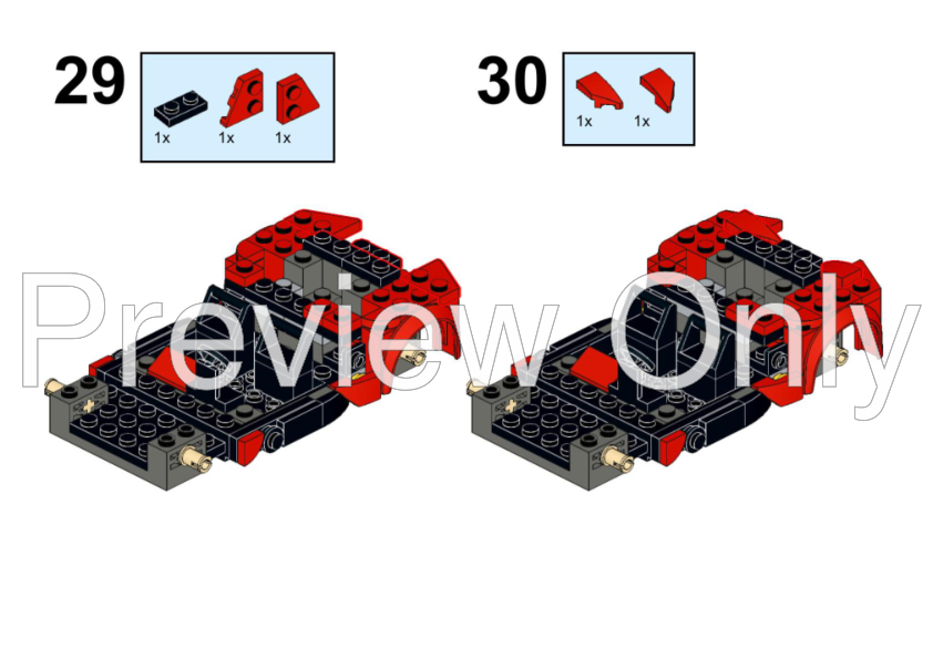 LEGO MOC 76895 BMW i8 by Turbo8702 | Rebrickable - Build with LEGO