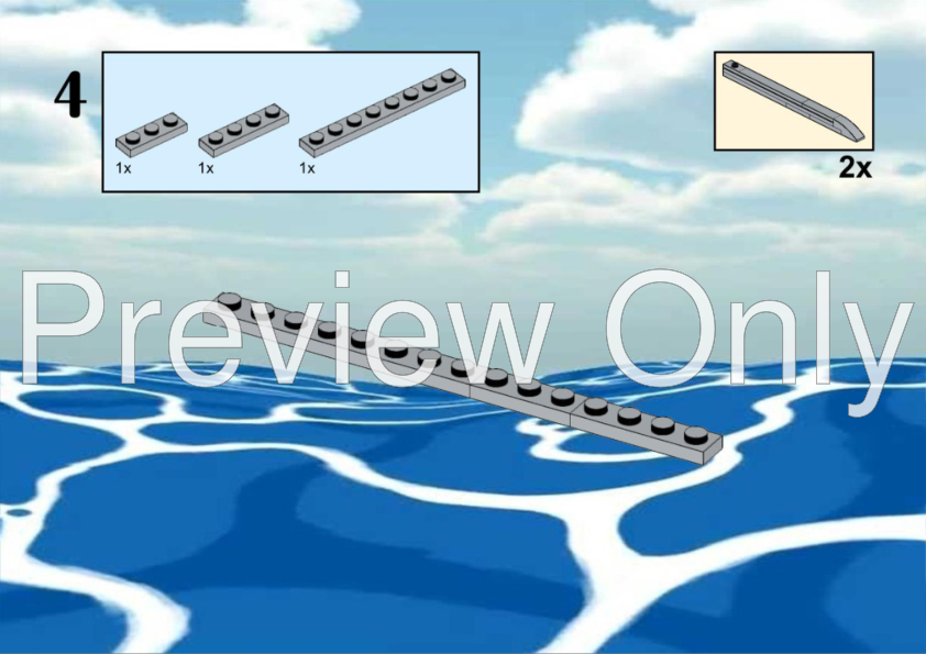 LEGO MOC Zelda MOC: Hero's Sword & Hero's Shield (Wind Waker) by ...