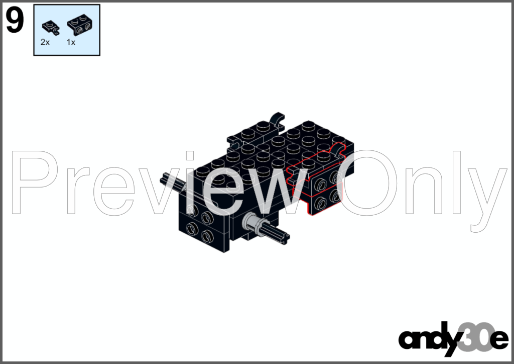 LEGO MOC MB-Trac 'Systems' Tractor by andy30e | Rebrickable - Build ...