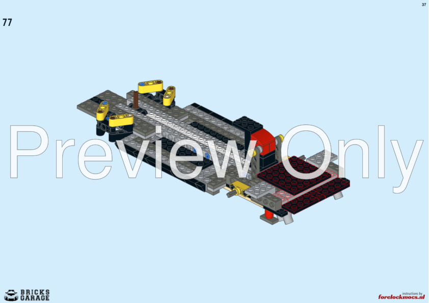 LEGO MOC Pontiac Trans Am Firebird 1977 by firas_legocars | Rebrickable ...