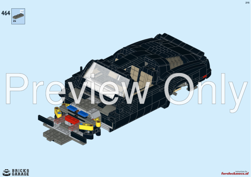 LEGO MOC Pontiac Trans Am Firebird 1977 by firas_legocars | Rebrickable ...