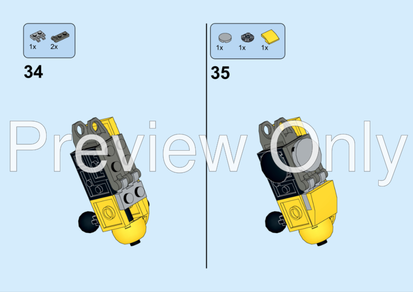 LEGO MOC Mining mech by standa03 | Rebrickable - Build with LEGO