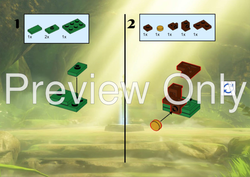 LEGO MOC Zelda Moc: Link Miniature by SkywardBrick | Rebrickable ...