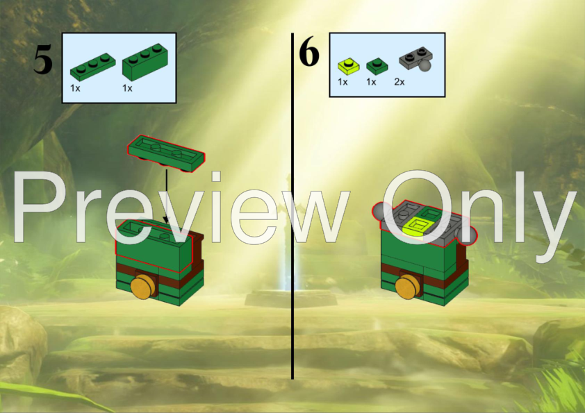 LEGO MOC Zelda Moc: Link Miniature by SkywardBrick | Rebrickable ...