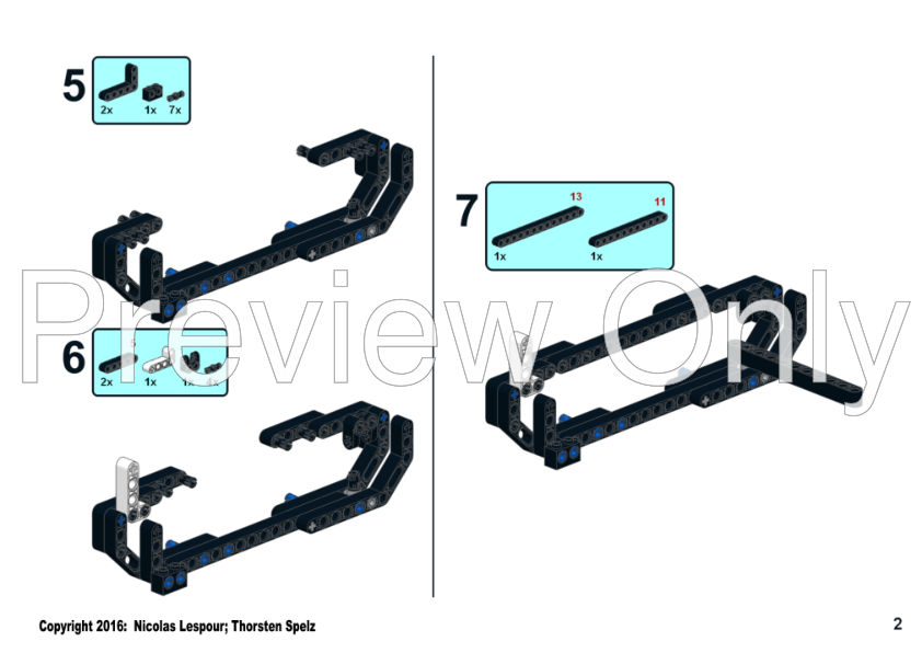 LEGO MOC Crawler Grabber by Nico71 | Rebrickable - Build with LEGO