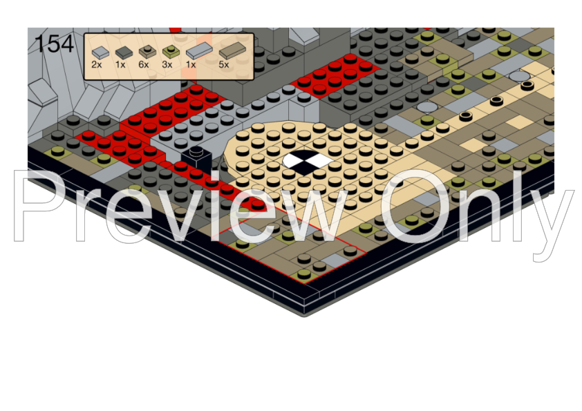 LEGO MOC Acropolis - Microscale by brickgloria | Rebrickable - Build ...