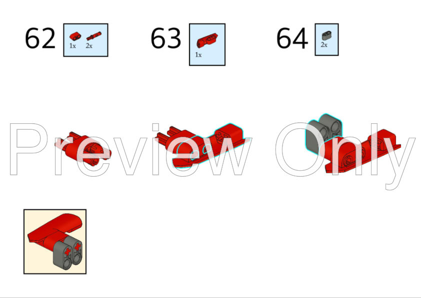 LEGO MOC Side Dumper Truck with Low Loader Trailer "Büssing" ( 42098 C ...