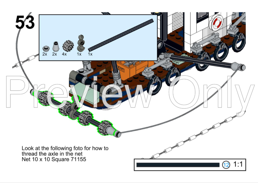 LEGO MOC-47817 Small Fishing Trawler (Ship No. 1) by fidi70 ...