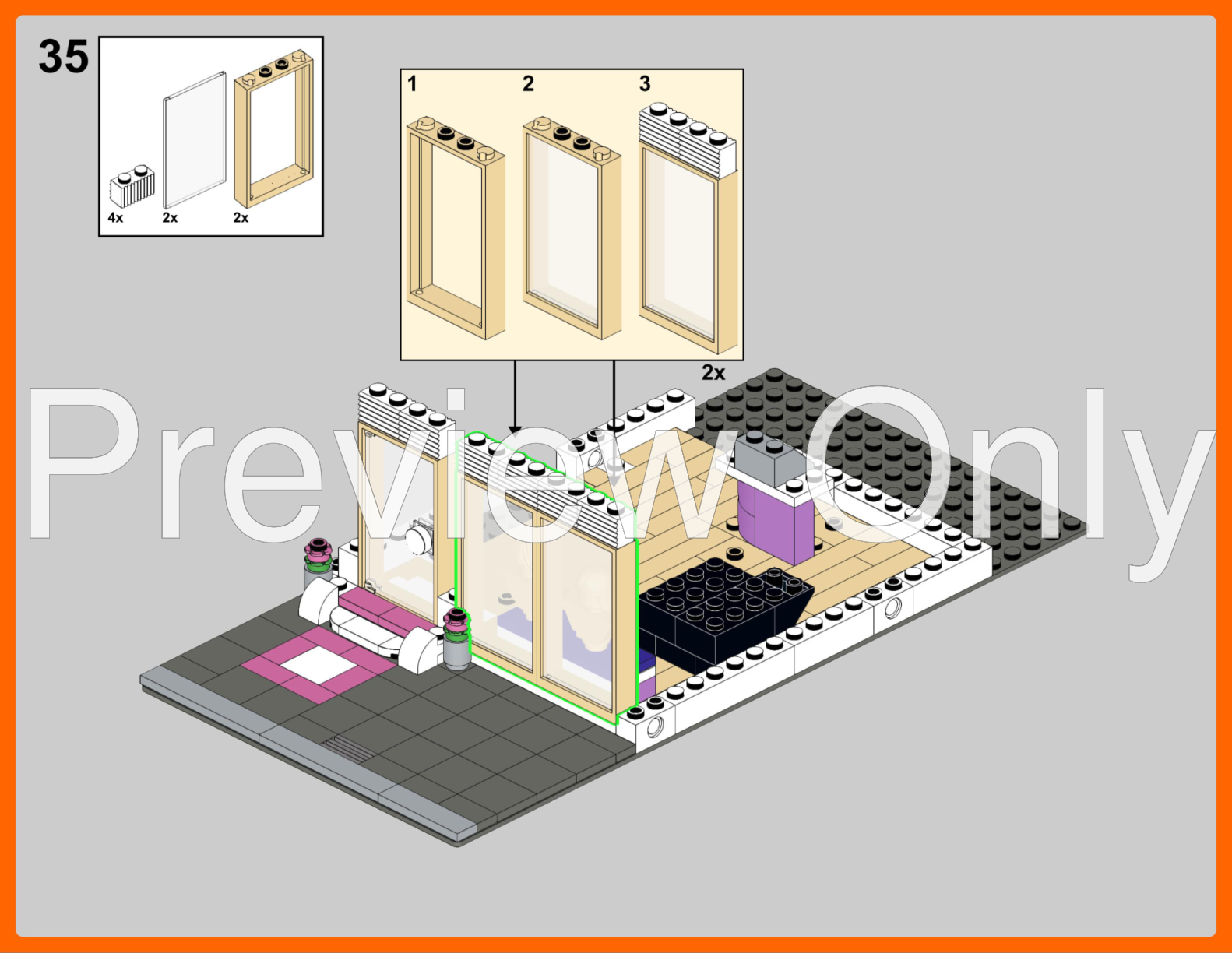 LEGO MOC MB06 - Art Studio & Shop by Labronco Brick Designs ...
