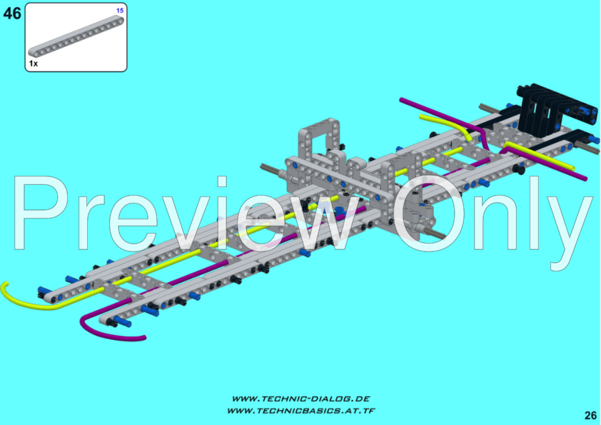 LEGO MOC LOWBOY-Trailer compatible with Lucio's Tractor Truck by ...