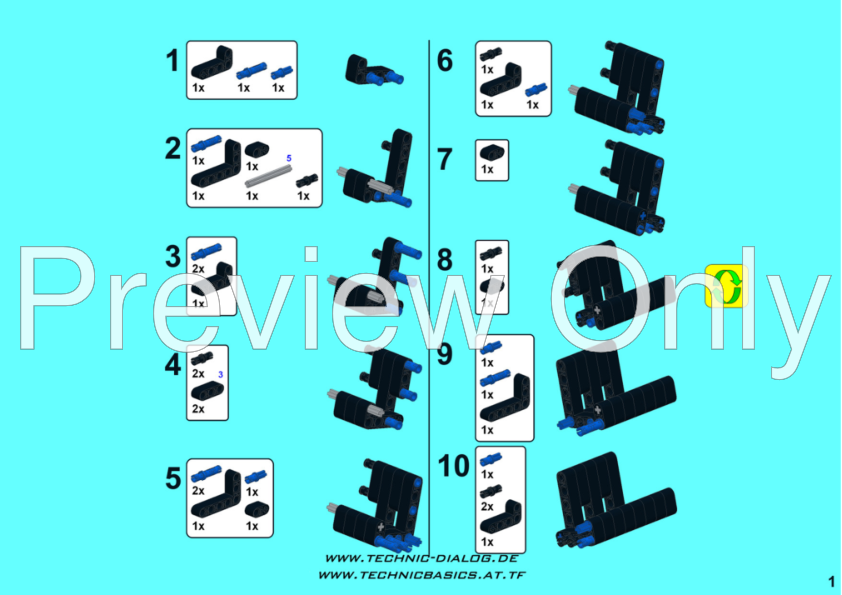 LEGO MOC LOWBOY-Trailer compatible with Lucio's Tractor Truck by ...