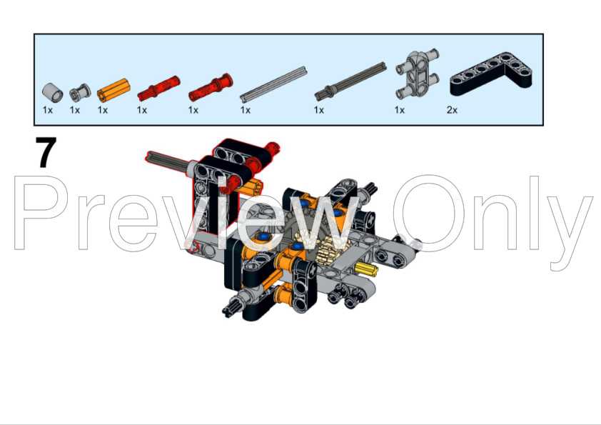 LEGO MOC 42093 d-model Rally car by stily | Rebrickable - Build with LEGO