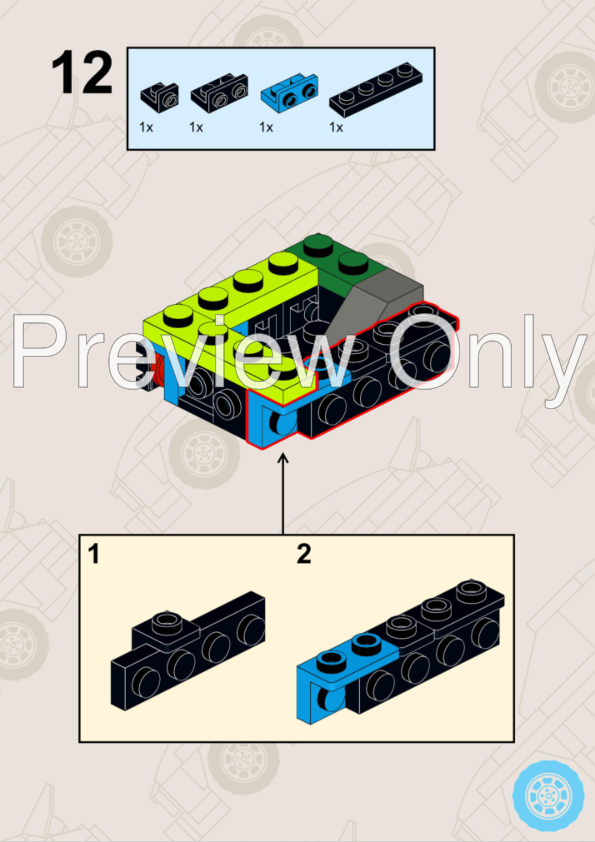 LEGO MOC Drift Car by De_Marco | Rebrickable - Build with LEGO