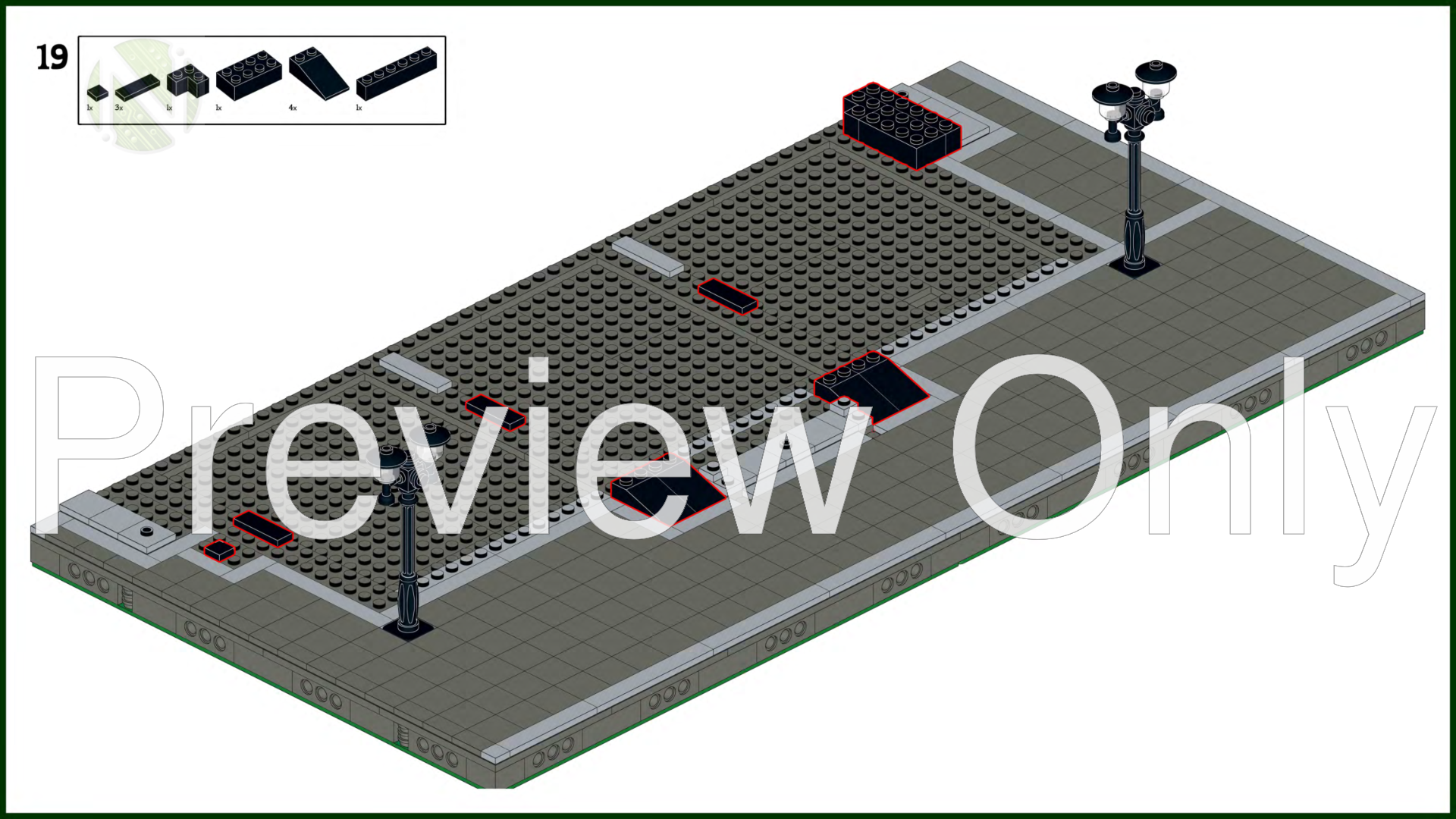 LEGO MOC NEXTBrick System Modular Train Station by CyberLogic ...