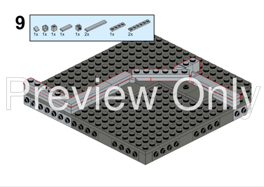 LEGO MOC Executor Bridge Bounty Hunters Book End/Display Stand by ...