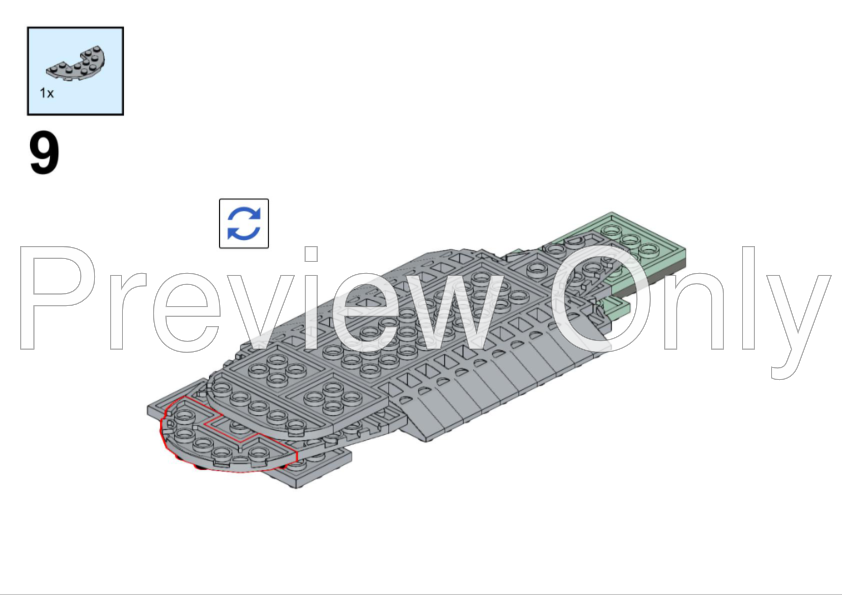 Lego Moc V 19 Landspeeder By Branduin Rebrickable Build With Lego