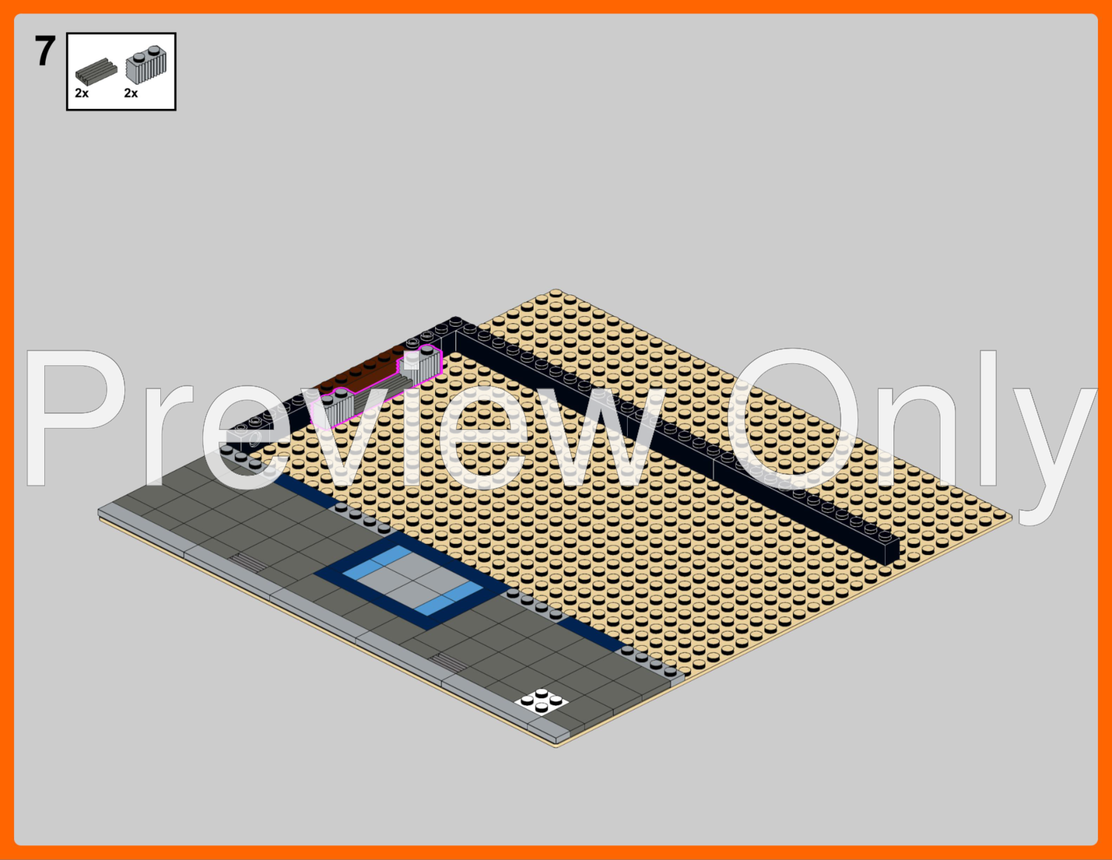 LEGO MOC MB07 - Office High-Rise 1 by Labronco Brick Designs ...