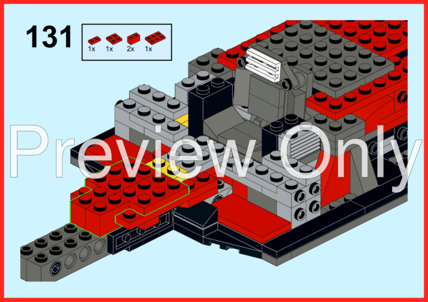 LEGO MOC 10248 Ferrari F1 by Kirvet | Rebrickable - Build with LEGO