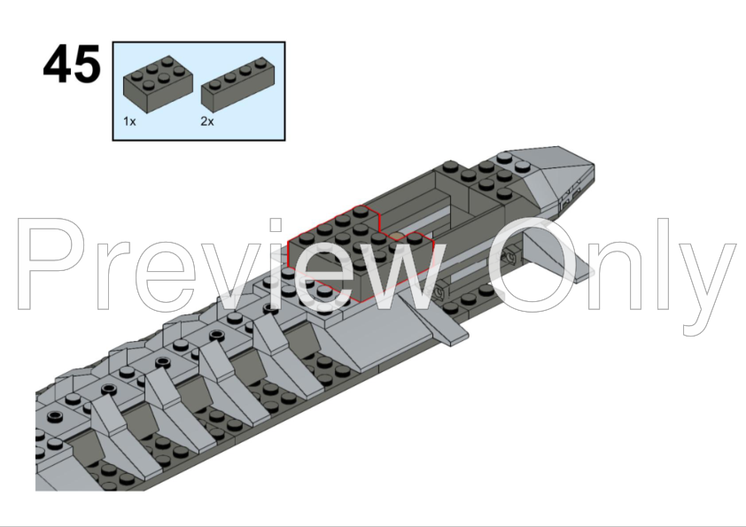 LEGO MOC T-49 Troop Transport by Tj_the_Brickwright | Rebrickable ...