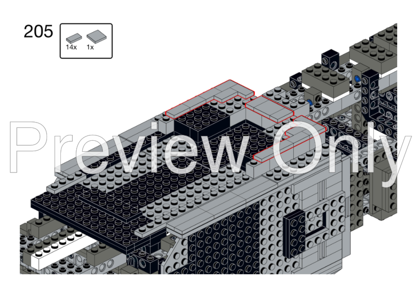 LEGO MOC Rocinante - The Expanse by brickgloria | Rebrickable - Build ...