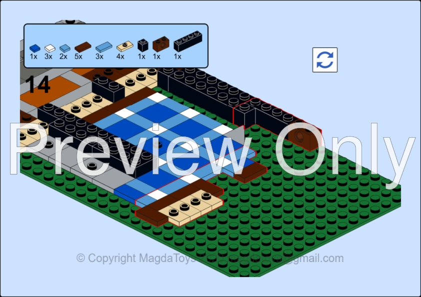 LEGO MOC 24-7 Convenience Store E1 by Magdatoys | Rebrickable - Build ...