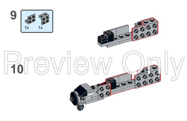 LEGO MOC V-22 Osprey 4 Pack (CV-22, MV-22, CMV-22, Rescue V-22) 1:100 ...