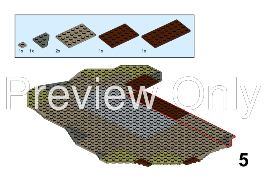 LEGO MOC LEGO MOC Medieval Watchtower | PDF instructions (NO PARTS) by ...