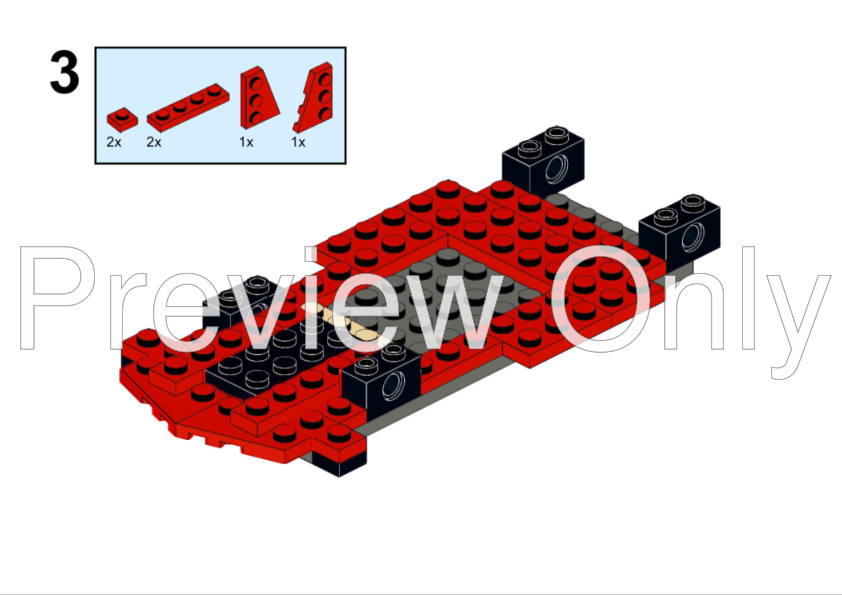 Lego Moc Laferrari By Kmpmocs Rebrickable Build With Lego