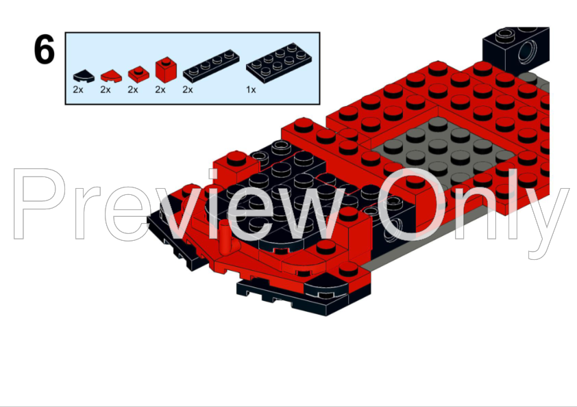 Lego Moc Laferrari By Kmpmocs Rebrickable Build With Lego