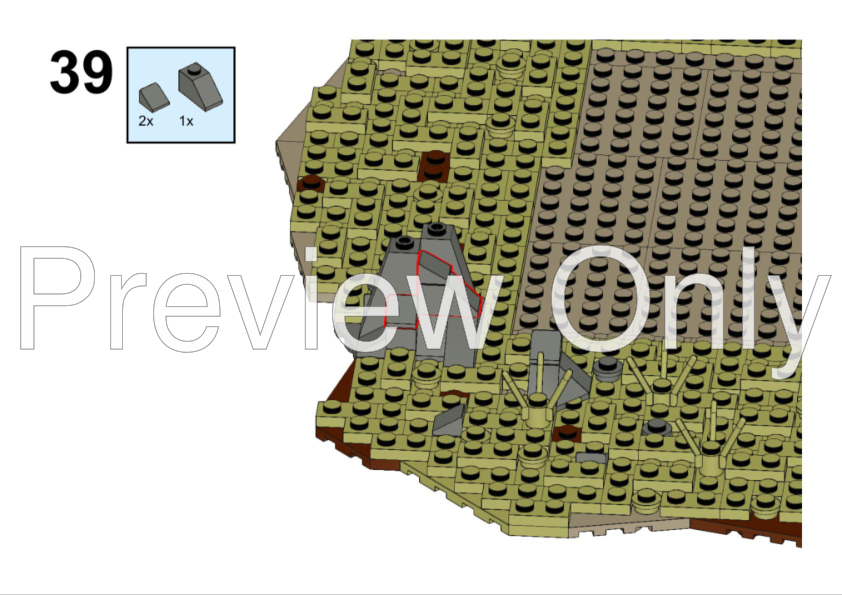 LEGO MOC LEGO MOC Medieval House #2 (Inn) | PDF instructions (NO PARTS ...