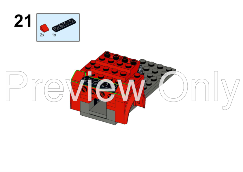 LEGO MOC MASK Thunderhawk by Flashback_Bricks | Rebrickable - Build ...