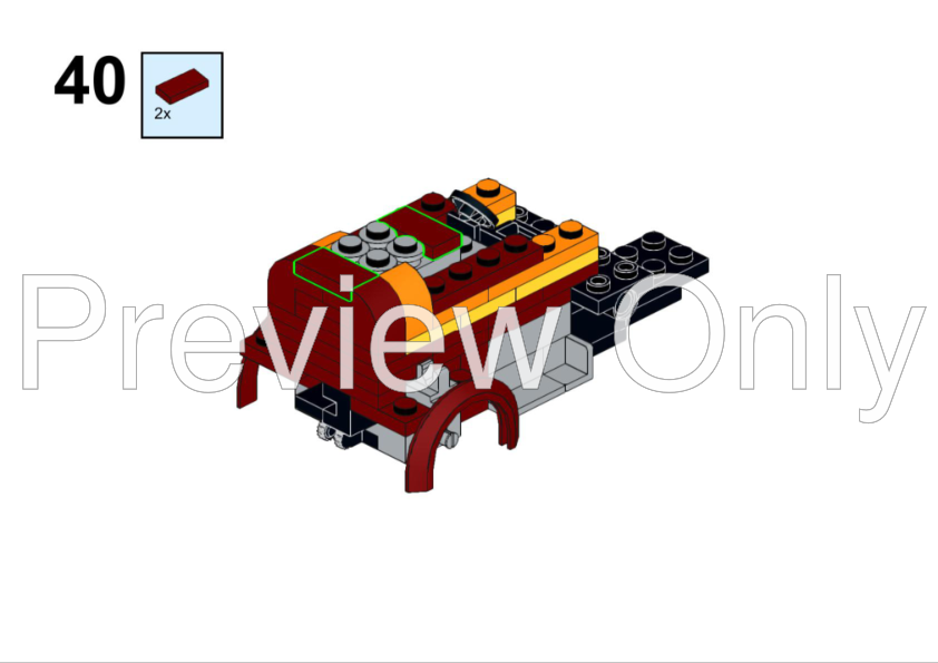 LEGO MOC MASK Rhino by Flashback_Bricks | Rebrickable - Build with LEGO