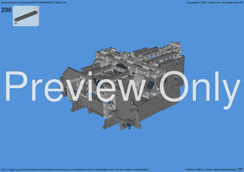 LEGO MOC Liebherr L586 - Pro Version by technicbasics | Rebrickable ...