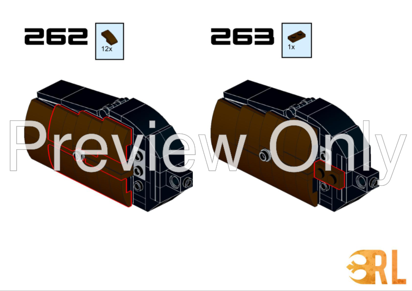 LEGO MOC DL-44 Blaster Pistol by NickBrick | Rebrickable - Build with LEGO