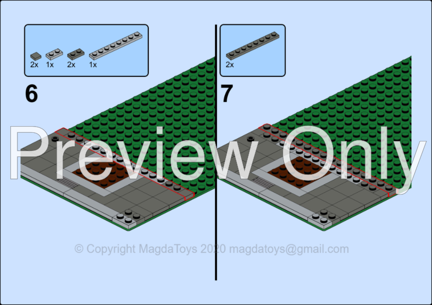 LEGO MOC Birch Bar - Bookshop 10270 Alternative build Q1 by Magdatoys ...