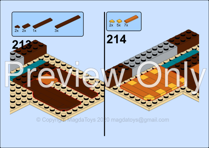 LEGO MOC Birch Bar - Bookshop 10270 Alternative build Q1 by Magdatoys ...