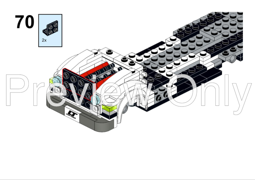 LEGO MOC LT 3 Car Transport Big Rig Truck by TheBoostedBrick ...